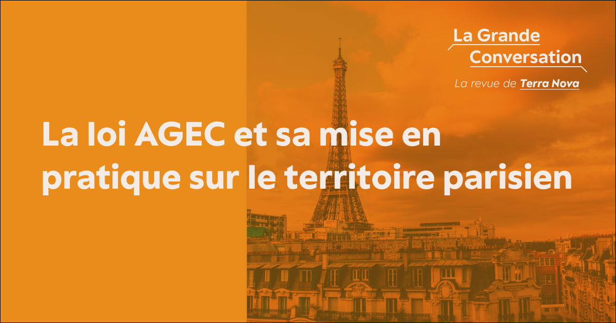 La loi AGEC et sa mise en pratique sur le territoire parisien - La ...